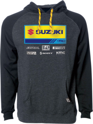 Factory Effex 21 Racewear Hoodie Medium Charcoal/Black 24-88422 | eBay