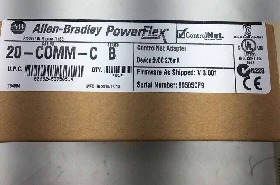 20-COMM-C New Factory Sealed AB 1 YEAR WARRANTY FAST DELIVERY 1PCS Fast ...