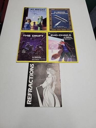 Albedo - 2E - Animal based RPG by Thoughts & Images and Chessex Book ...