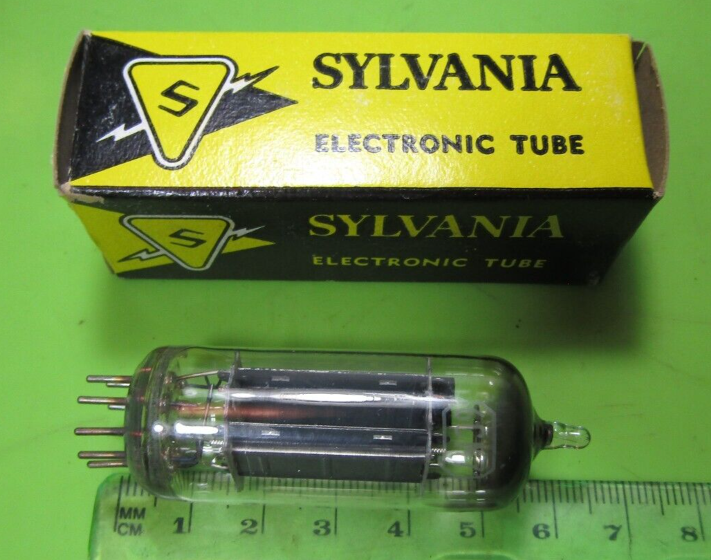 Sylvania 6CM7 Vacuum Tube Vintage NIB NOS TV Guitar AMP Radio MINT USA ...