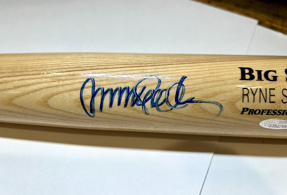 Ryne Sandberg Cubs Signed Autographed Adirondack Pro Rawlings Pro Model ...