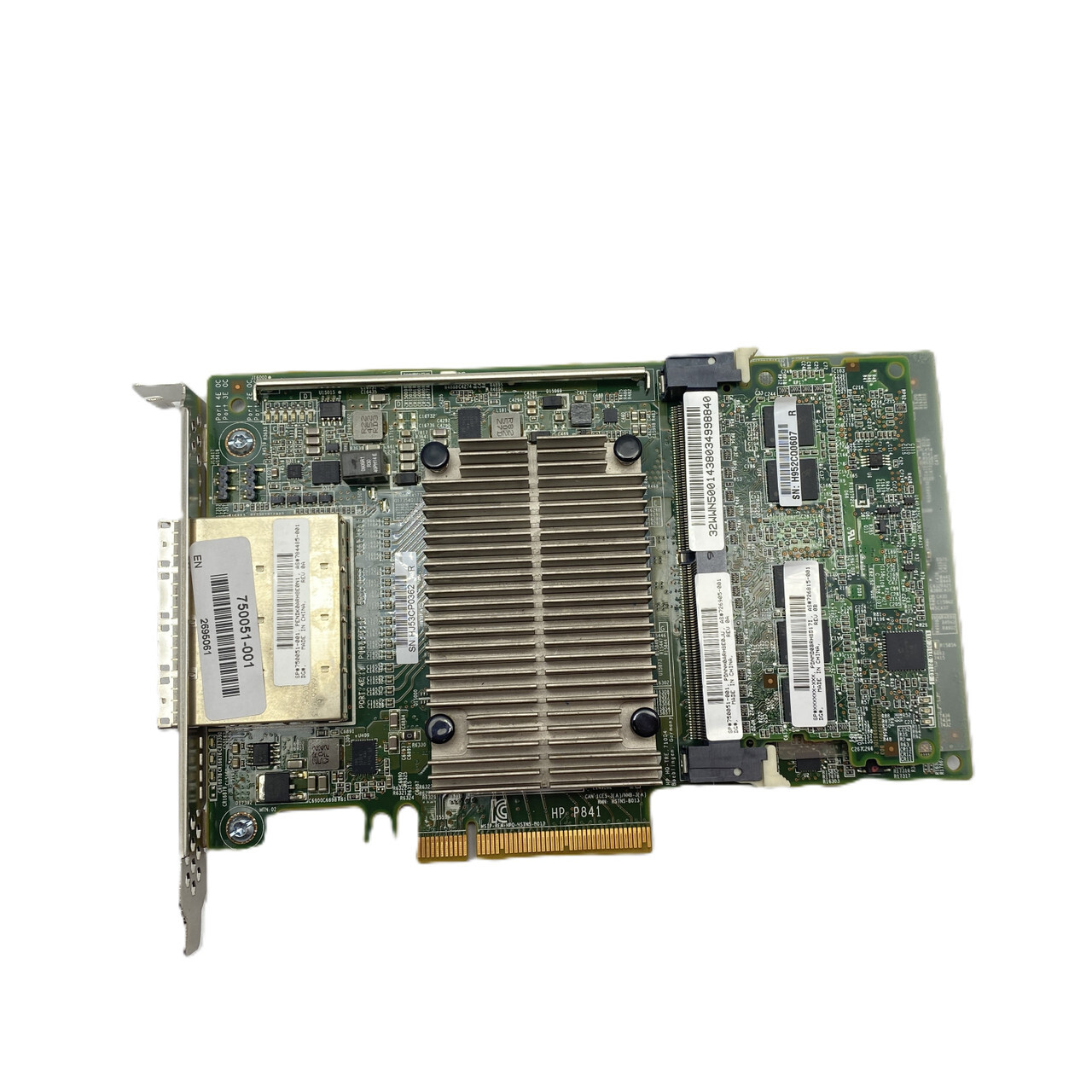 HP 726903-B21 750051-001 P841/4GB FBWC SMART ARRAY CONTROLLER | eBay
