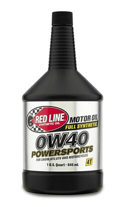 RED LINE REDLINE 0W40 QT POWERSPORTS 42204 | eBay