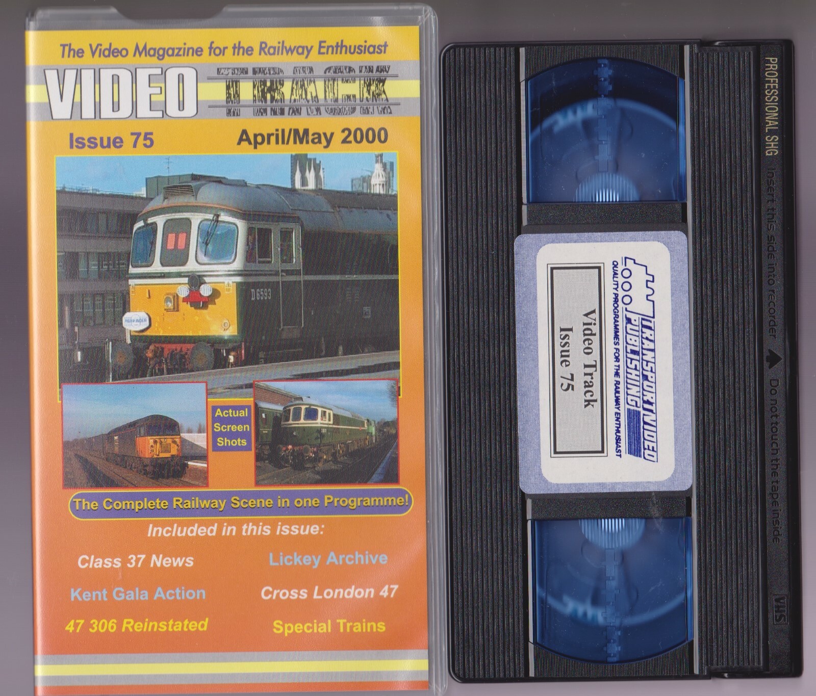 Video Track VHS Video Tapes - Various titles 9 to 107 ~ Railway Video ...