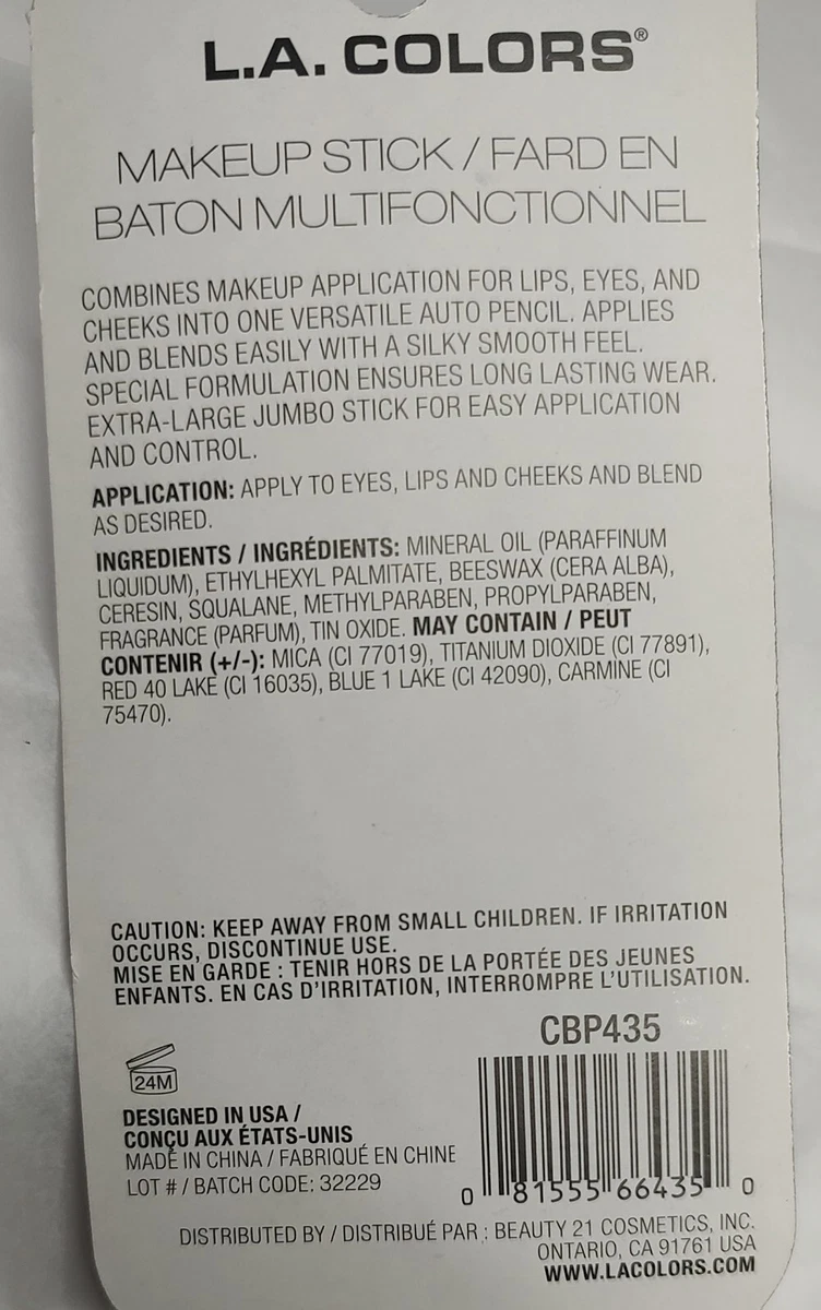 Where Is La Colors Makeup Made | Saubhaya Makeup