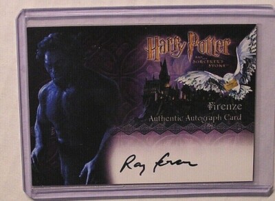 Harry Potter-Ray Fearon-Firenze-SS-Artbox-Movie-Film-Signature ...