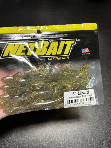 (LOT OF 4) NETBAIT 6” LIZARD CREATURE BAIT (2 DIFFERENT COLORS) | eBay