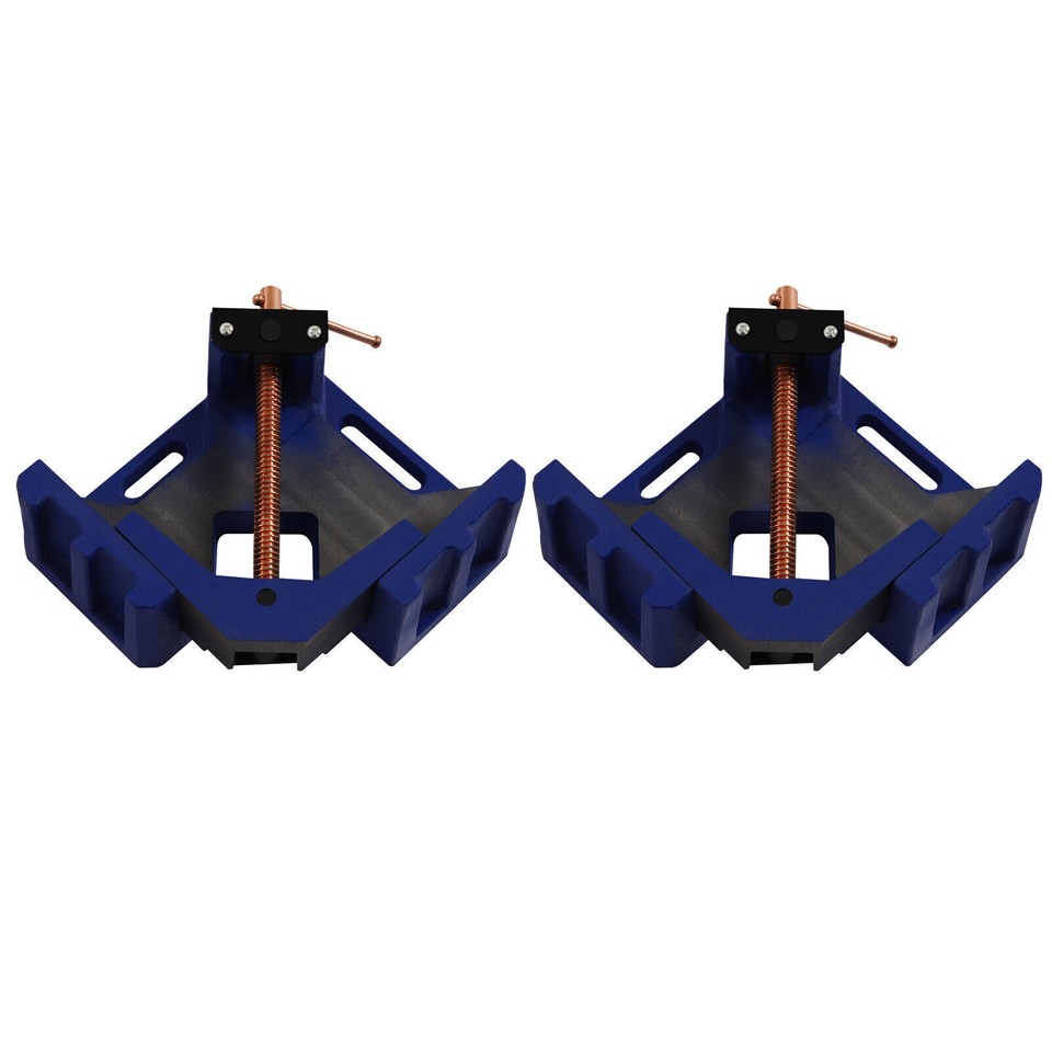 2 Pcs Right Angle Clamp, 90 Degree Holder Welding Clamp, 4" Jaw Welder ...