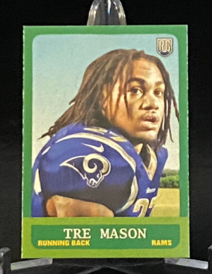 2014 Topps 1963 Mini #322 Rookie Tre Mason St. Louis Rams | eBay