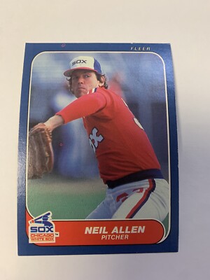 1986 Fleer Update Neil Allen Chicago White Sox | eBay