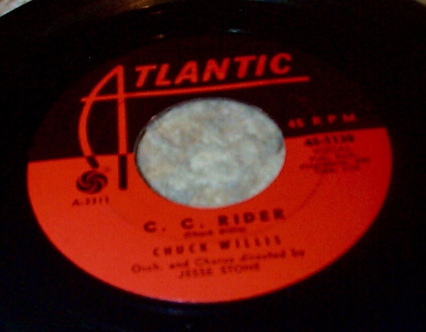 45* CHUCK WILLIS Ease The Pain ATLANTIC C.C. Rider SOUL Blues NEW ...