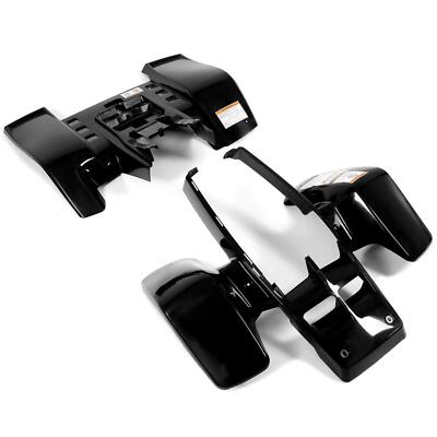 For Yamaha Banshee Fenders Front + Rear Plastic Body 1987-2006 BLACK | eBay