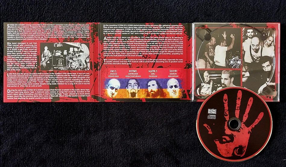 Ontronik SYSTEM OF A DOWN United Tapes Of Armenia (The Demos: