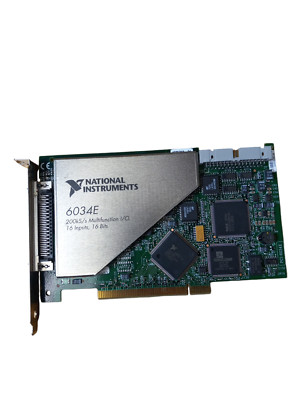 National Instruments NI 6034E Analog Input Multifunction DAQ 16 Bit 16 ...