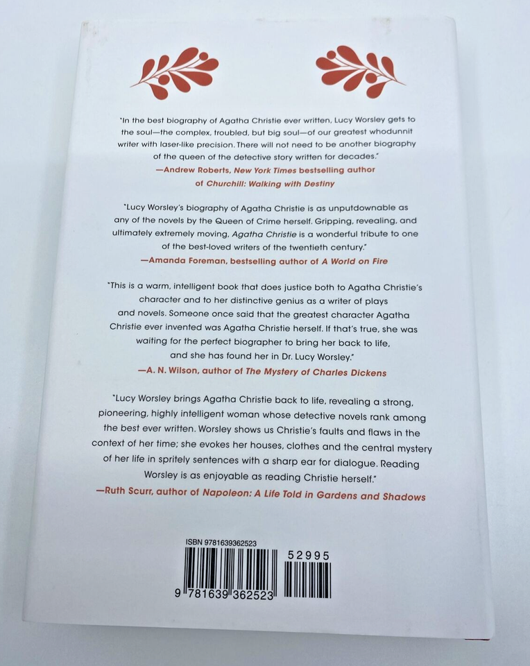 Agatha Christie : An Elusive Woman by Lucy Worsley (2022, Hardcover ...