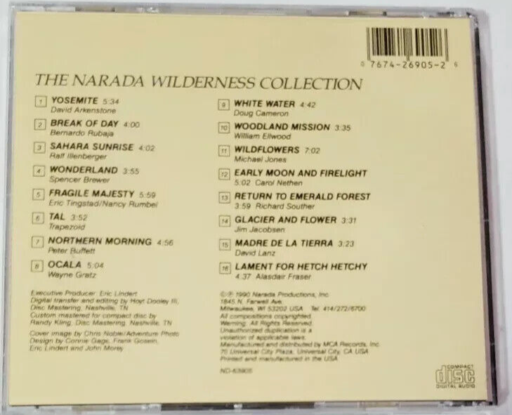 The Narada Wilderness Collection by Various Artists (CD, Aug-1990 ...