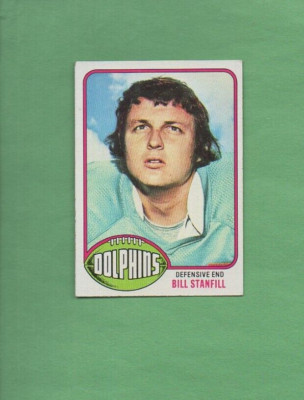 1976 Topps Football Set BILL STANFILL Card # 233 | eBay