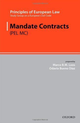 Principles of European Law: Mandate Contracts (European Civil | eBay