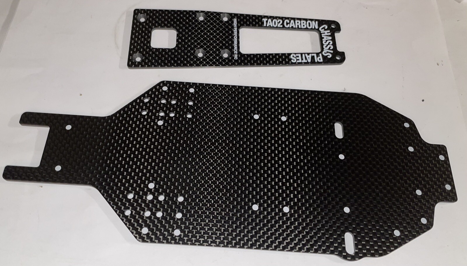 Tamiya TA02 Carbon Fiber Chassis Plates - Porsche/Opel/Supra Skyline ...