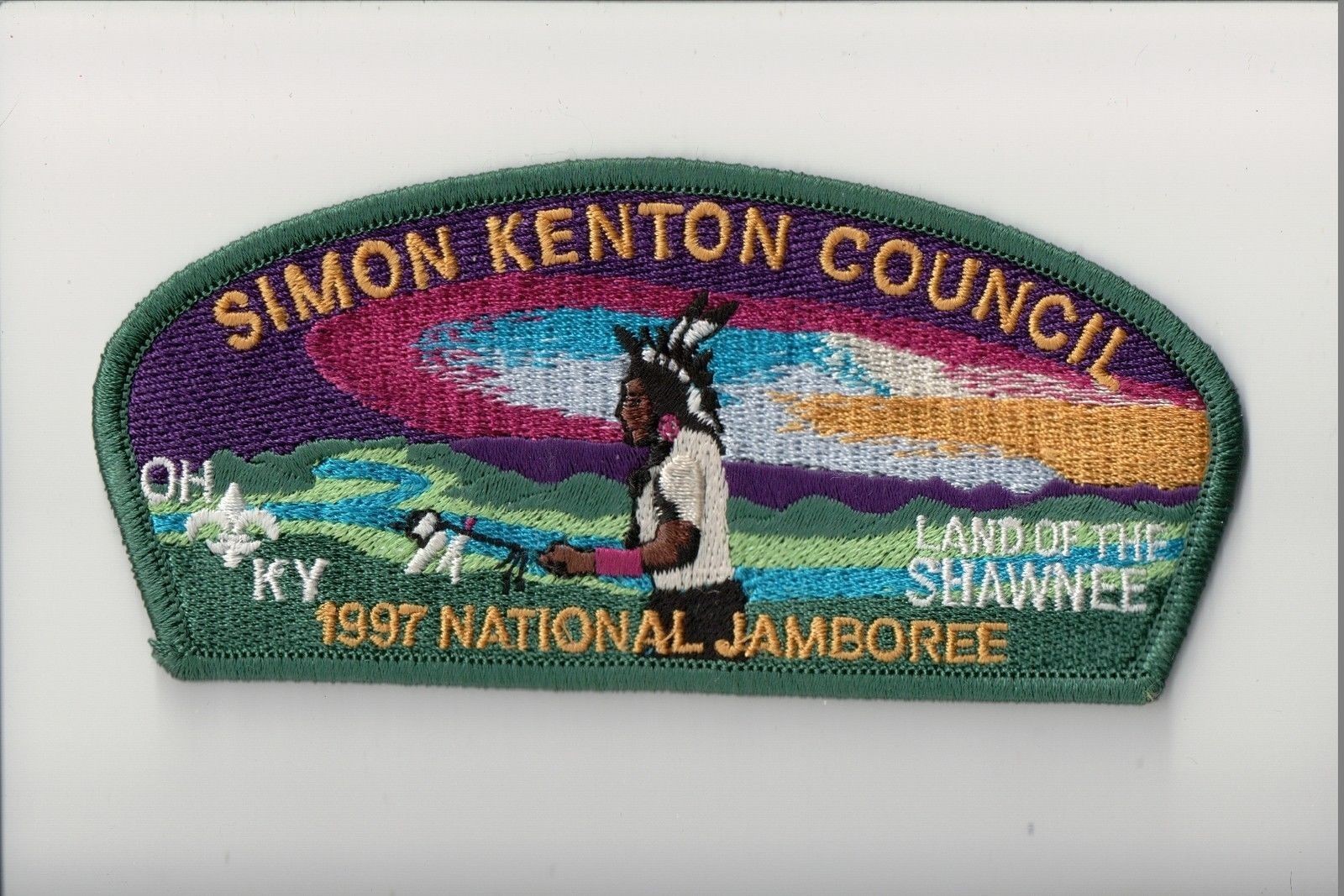 Simon Kenton Council 1997 JSP (Green) | eBay