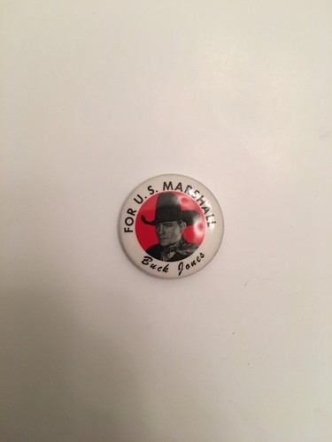 Vintage For U.S. Marshall Buck Jones Western TV Cowboy Collectible ...