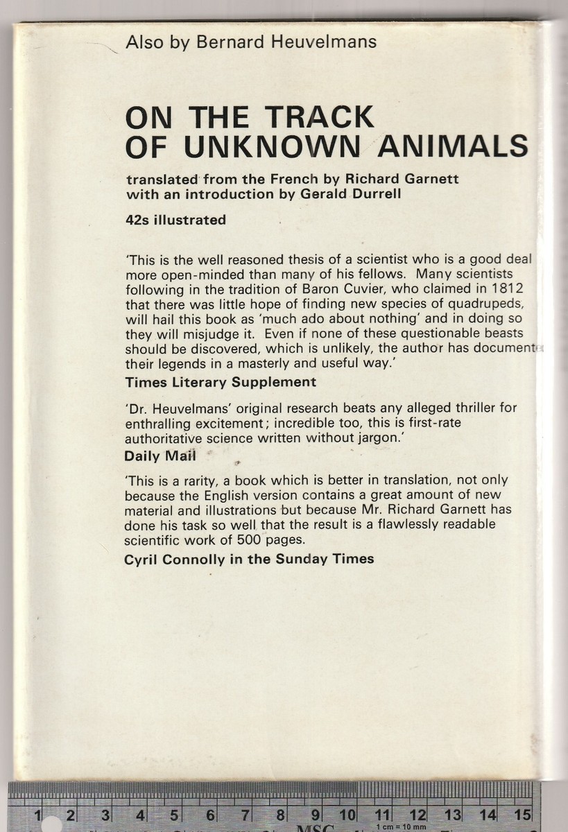 Bernard Heuvelmans Quotes The Case Of The Cadborosaurus Carcass: A