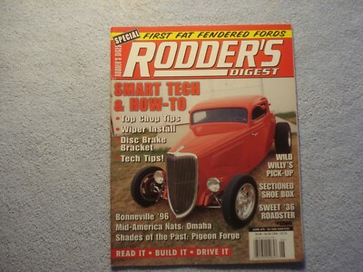 Rodder's Digest 1997 June #78 Classic Hot Rod Modified Custom Cars ...