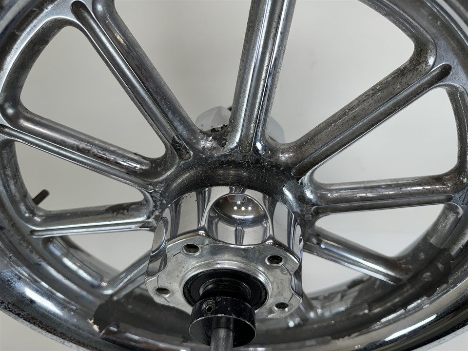 Harley-Davidson Revolver 10 Spoke Chrome Front Wheel 16x3 | eBay