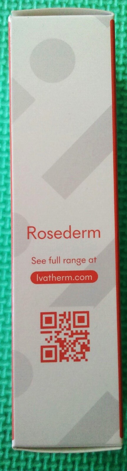 Ivatherm rosederm anti redness cream skin irritation sensitive skin ...