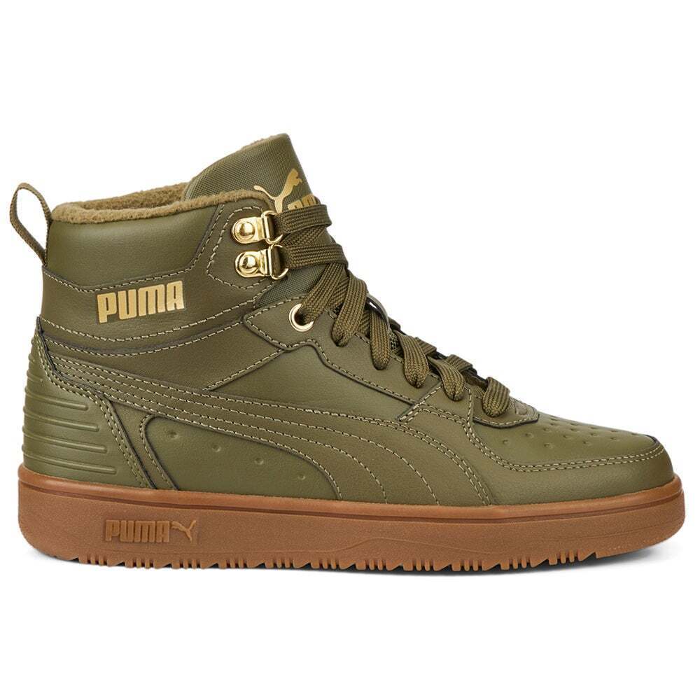 Size 6 (GS) - PUMA Rebound Rugged Mid Green for sale online | eBay