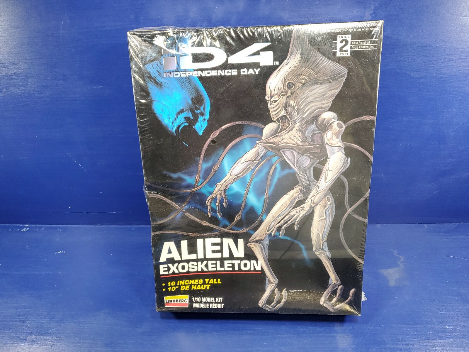 Lindberg 1:10 ID 4 Independence Day Alien Exoskeleton Plastic Model Kit ...