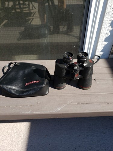 Simmons Binoculars Red Line Model 1107 10x50 367 ft @ 1000 yds W/ Strap ...