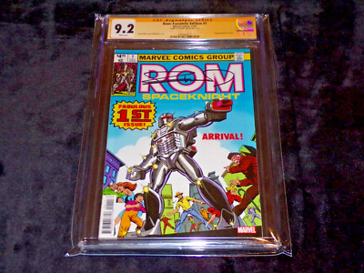 ROM 1 FRANK MILLER SIGNED CGC 9.2 SIGNATURE SERIES 1ST ROM FACSIMILE ...