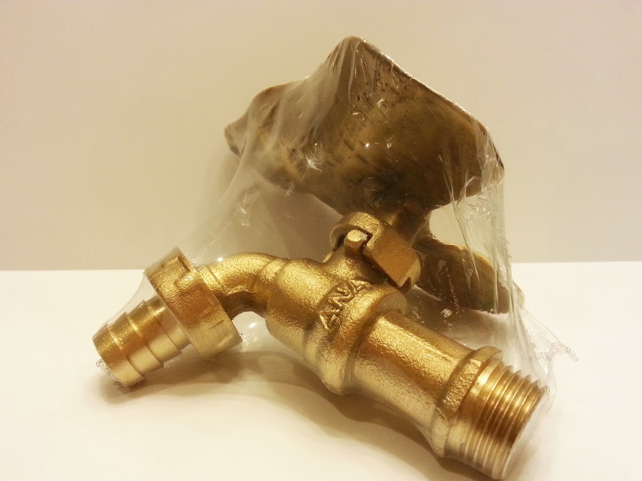 Brass Garden Tap Faucet FLAMINGO Spigot Vintage Water Home Decor Living ...