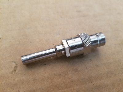 Trompeter TEI 14949 ADM2 50Ohm BNC(f) to PL3 Miniature Patch Panel Plug ...