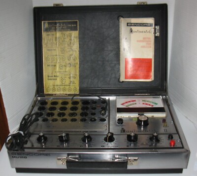 SENCORE CONTINENTAL II MU150 DYNAMIC MUTUAL CONDUCTANCE TUBE TESTER | eBay