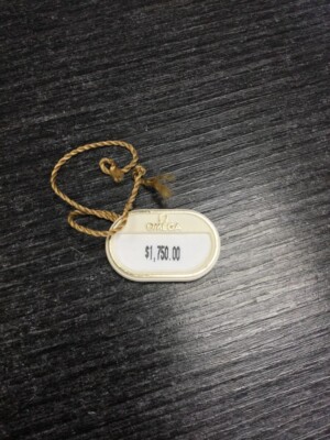 Authentic Omega White Hanging Tag #1 | eBay