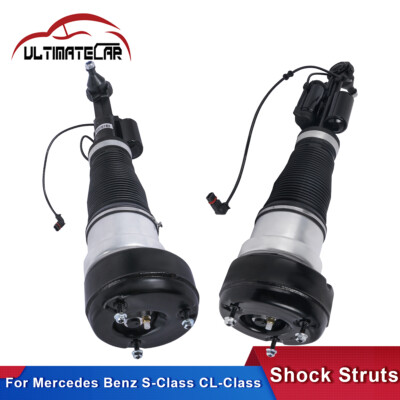 Pair Front Air Suspension Struts For Mercedes-Benz W221 C216 S350 S550 ...