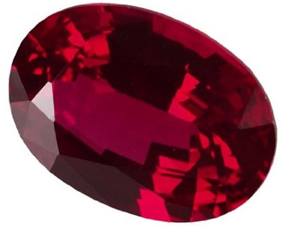 1.5 ct Ruby Oval New Vintage Genuine Corundum Swiss Made Synthetic Ruby ...