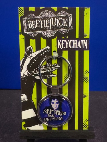 BEETLEJUICE KEYCHAIN - Lydia Deetz - StRaNgE and UNuSuAL & LENTICULAR ...