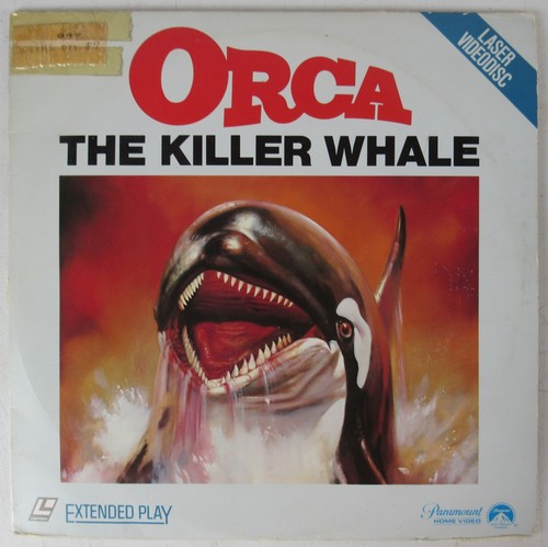 Orca The Killer Whale Laserdisc Horror Excellent Disc Richard Harris Bo ...
