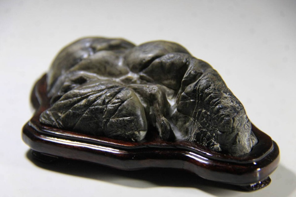 Suiseki Bonseki Bonsai Japanese Zen Shohin Bonsai Takiishi 41 Abe River ...