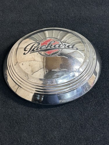 1930s-1940s ? Packard OEM Script Center Hub Cap 10" Hubcap Wheel Cover ...