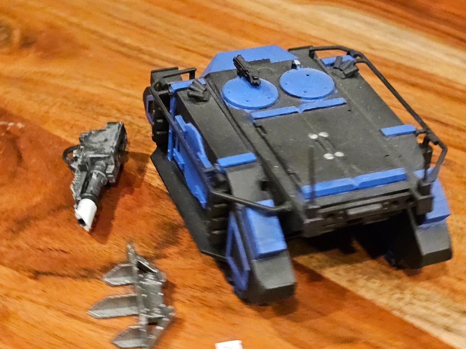 Warhammer 40k 40,000 Space Marines Rhino Tank NN102 | eBay