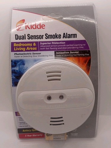 Kidde Dual Sensor Photo Ion Superior Smoke Alarm Detector P19000 Brand ...