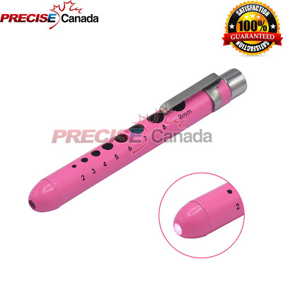Medical Pen Light Surgical Reusable neuro Pocket LED Torch Light Pink ...