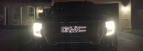 Genuine GM Exterior Emblem Illuminated GMC Red 84741557 for sale online ...