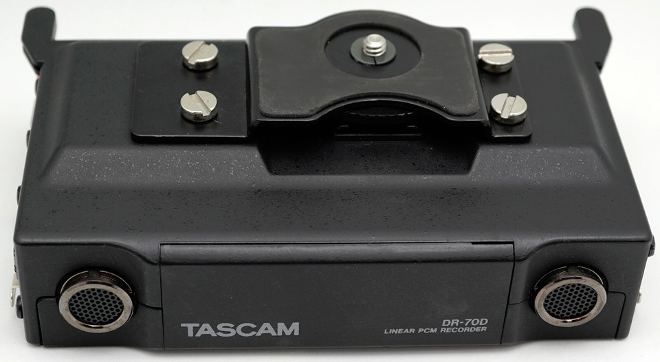 TASCAM DR-70D 4-Channel Audio Recording Device for DSLR Cameras - Black ...