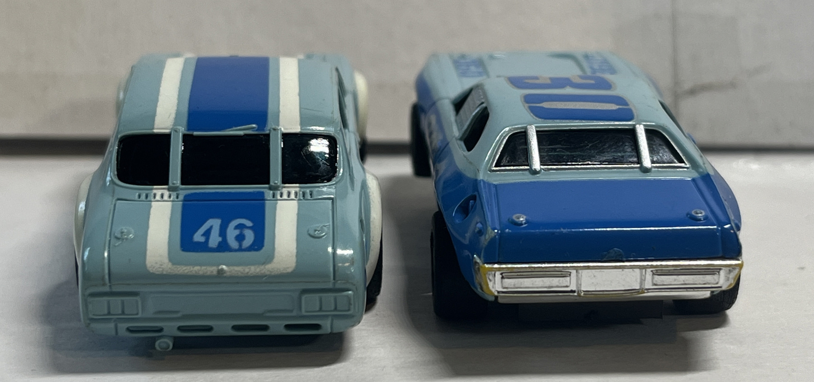 1978 Aurora AFX Rally Champion Slot Car Set 2 Cars Ford Escort & GTX ...