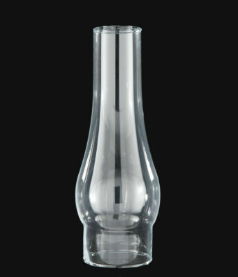 10" x 3" CLEAR GLASS Oil Kerosene REPLACEMENT LAMP CHIMNEY Shade CRISA ...
